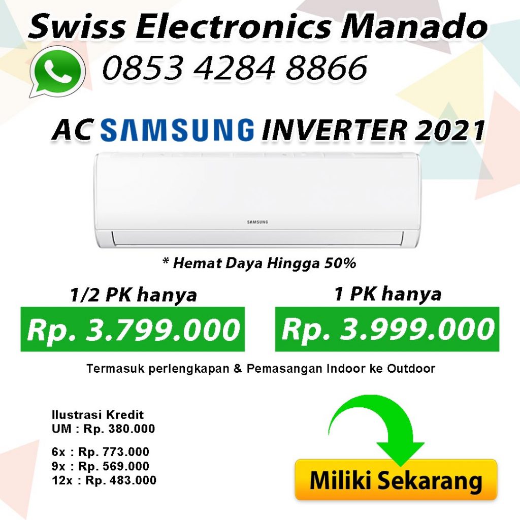 Daftar Harga AC di Manado 2022 - Swiss Baru Electronics