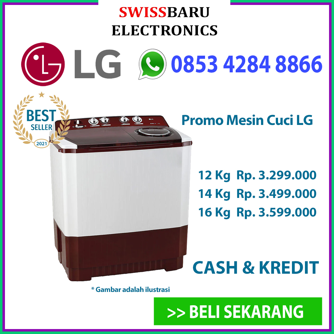 Harga Mesin Cuci di Manado 2022 - Swiss Baru Electronics