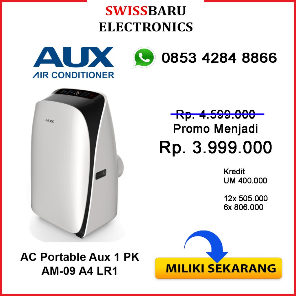 Tips Menggunakan AC Portable Swiss Baru Electronics