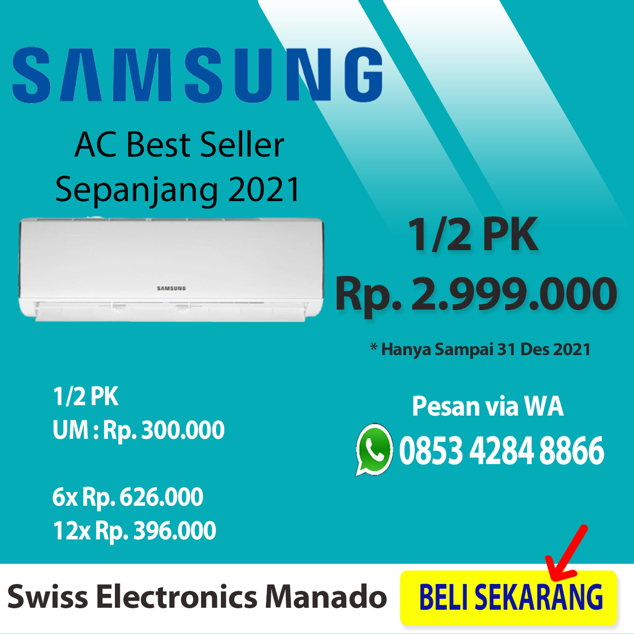 Tips Memilih AC yang tepat untuk kebutuhan anda - Swiss Baru Electronics