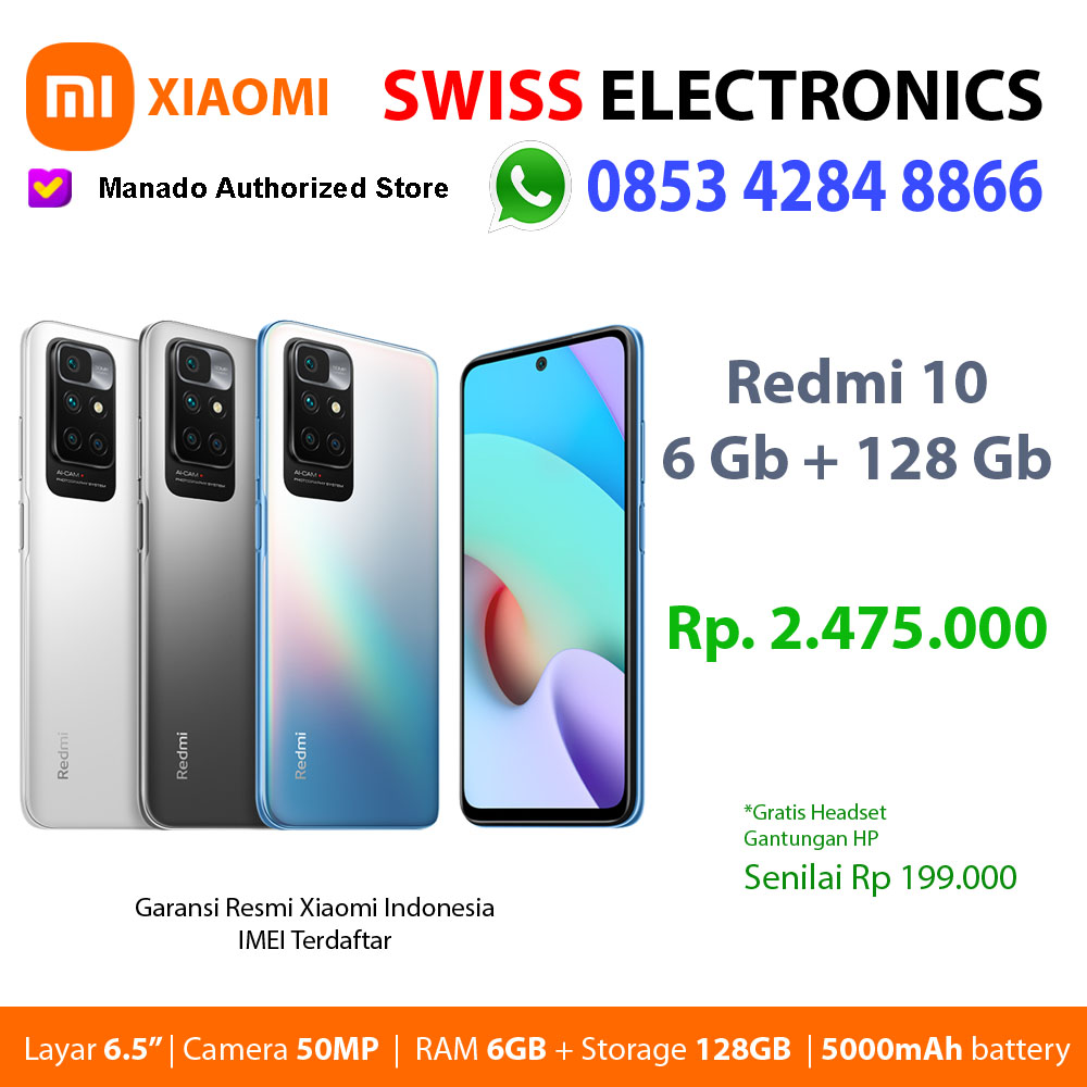 Harga hp Xiaomi Redmi Di manado - Swiss Baru Electronics