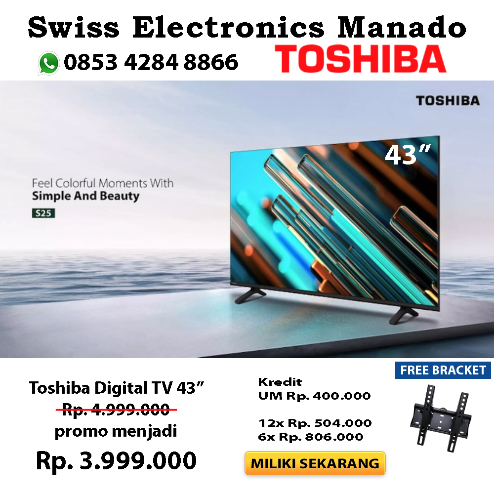 Jual TV LED Terbaru dan Terbaik di Manado - Swiss Baru Electronics