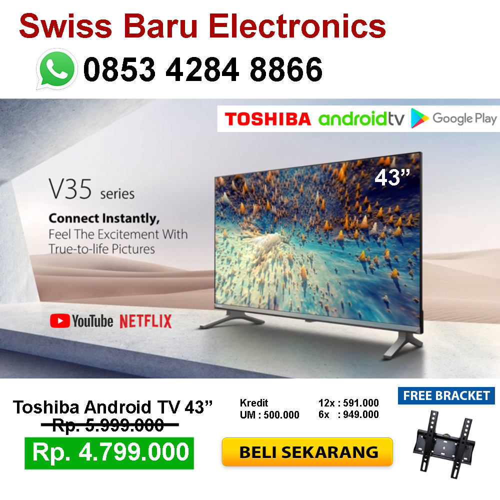 Jual TV LED Terbaru dan Terbaik di Manado - Swiss Baru Electronics