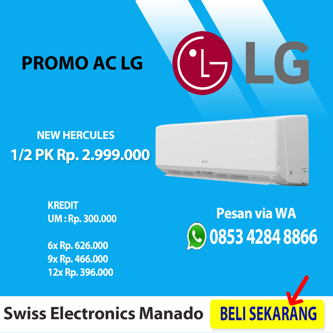 7 Jenis AC sesuai dengan kebutuhan - Swiss Baru Electronics