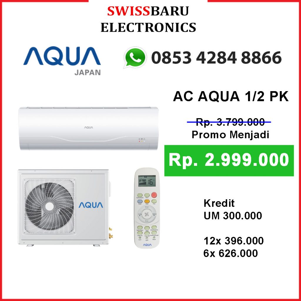 AC AQUA AQA-KCR5ANS 1/2 PK – Swiss Baru Electronics | Toko Elektronik ...
